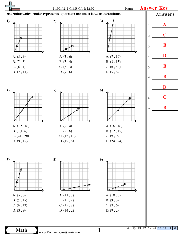 Grid Worksheets