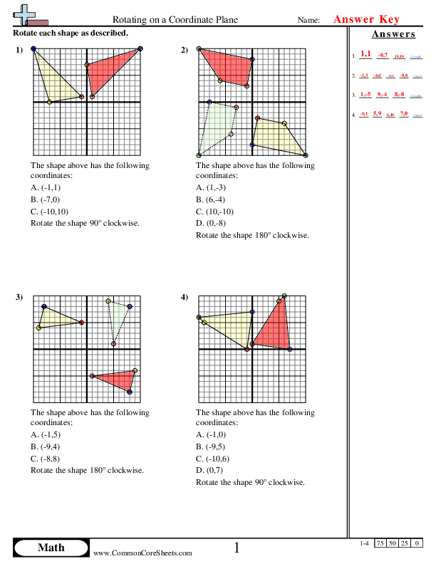 Grid Worksheets