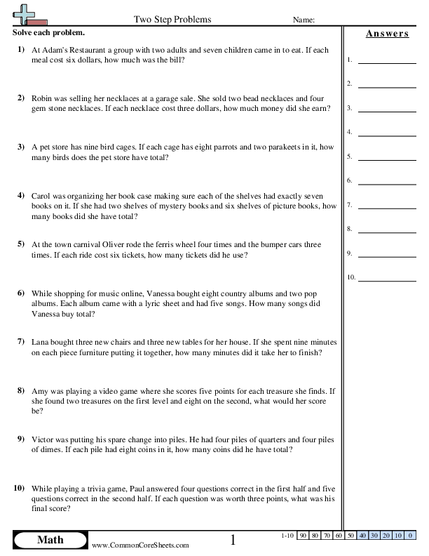Add & Multiply Worksheet Download